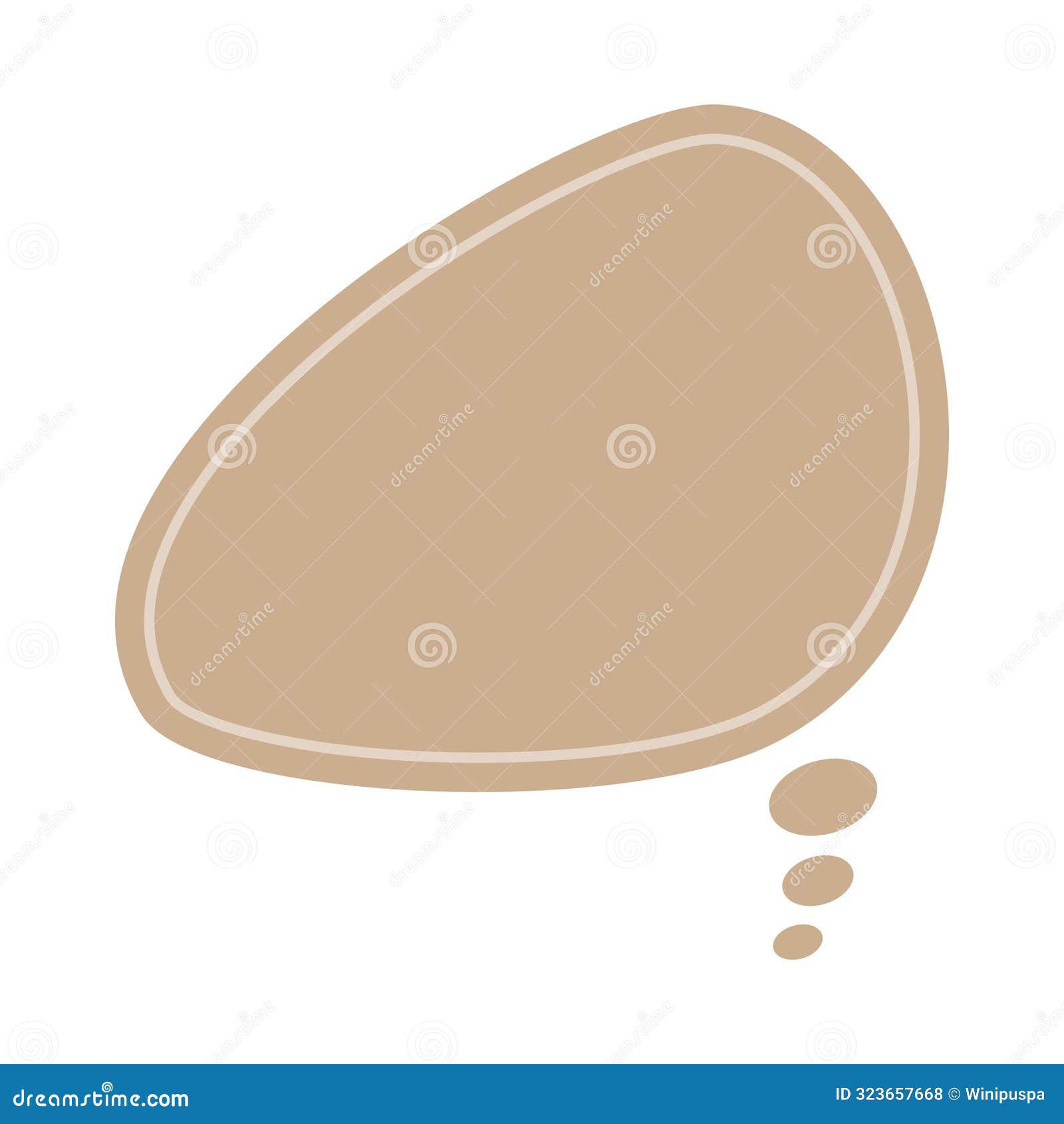 Cute Minimalist Bubble Text Stock Vector - Illustration of ...