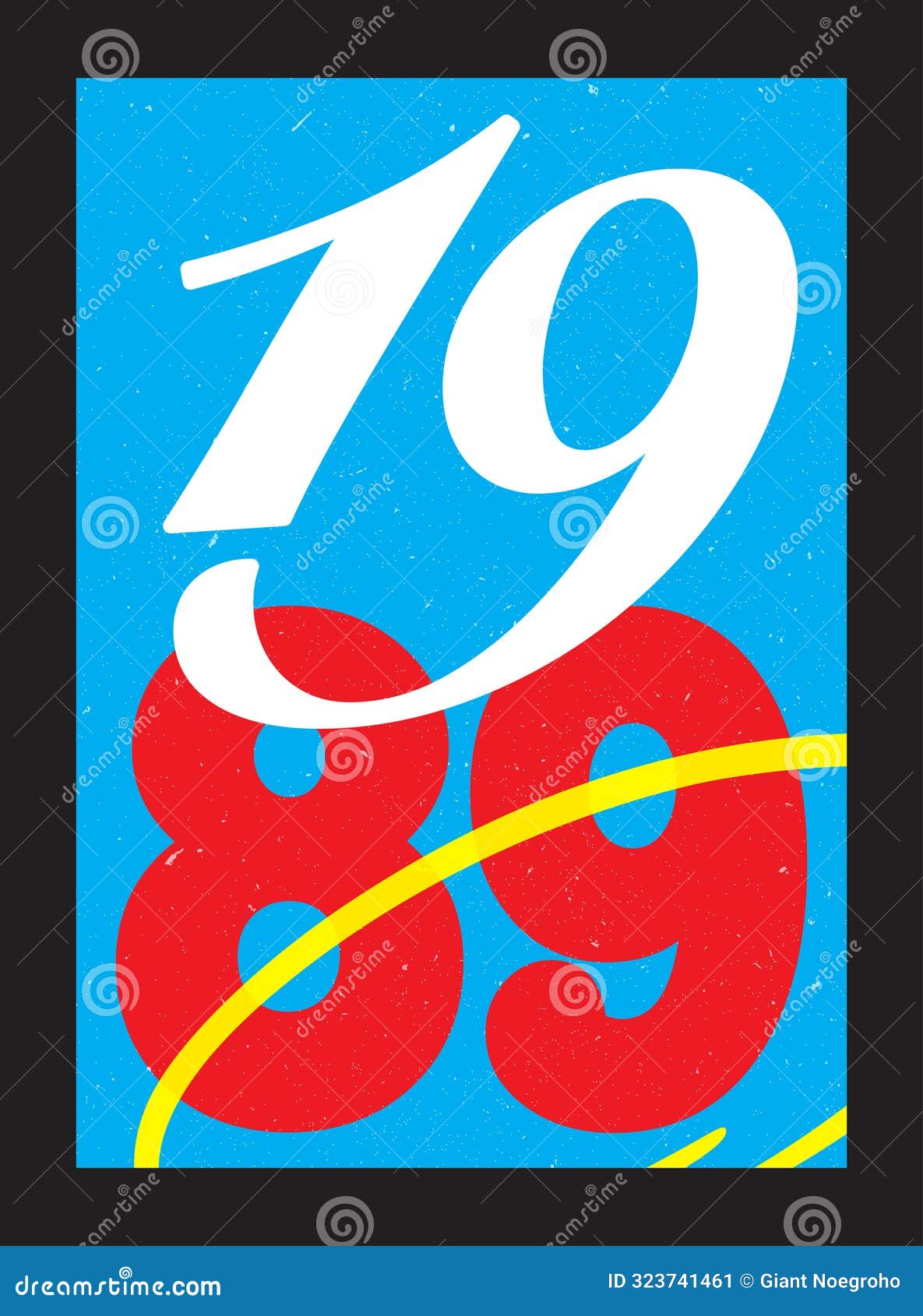 Original 1989 . Birthday Quotes Design For 1989 Cartoon Vector ...