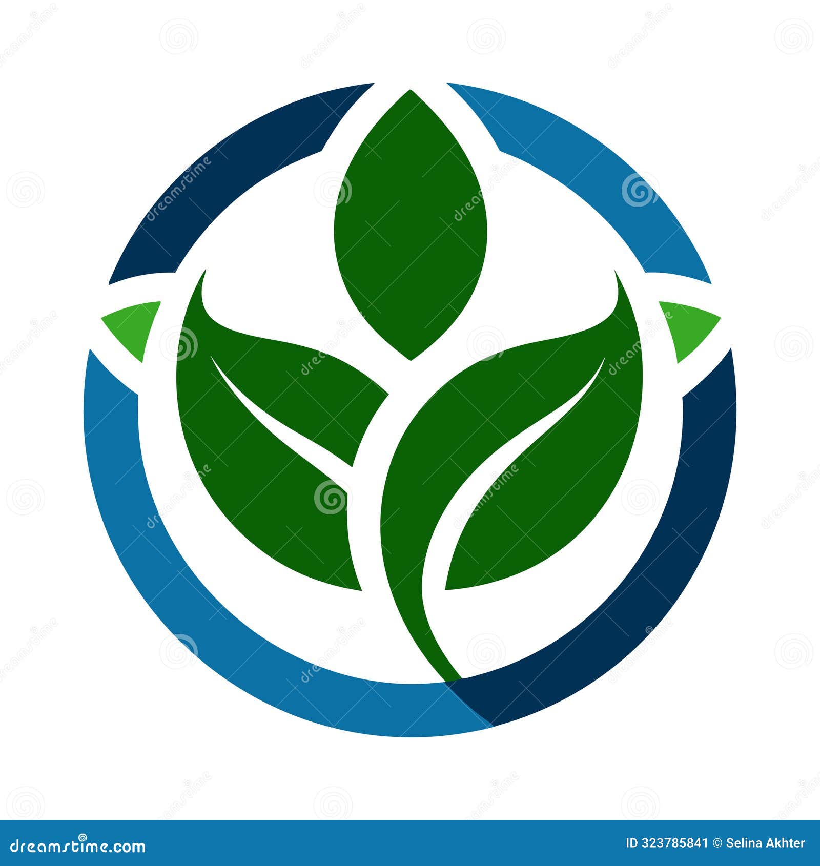 Ecosystem Vector Illustration Logo Icon. Stock Illustration ...