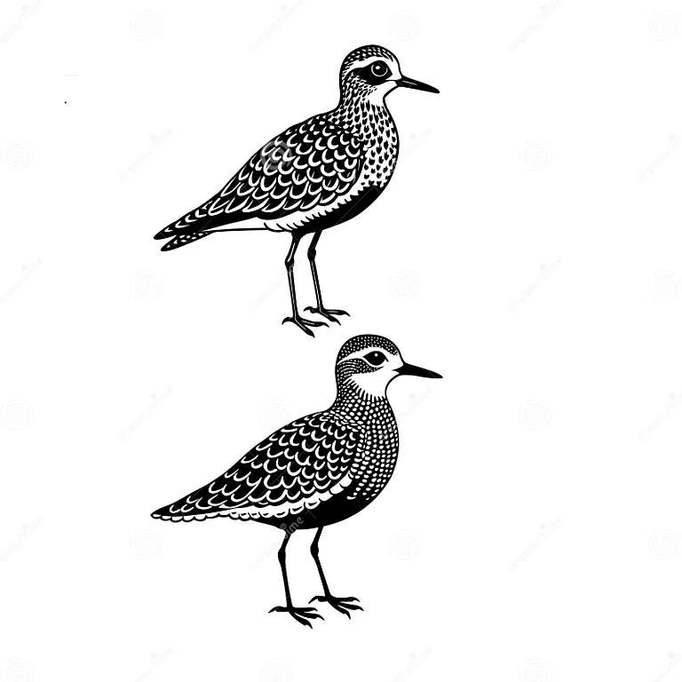 American Golden Plover, Bird Migration, Shorebird Species, Pluvialis ...