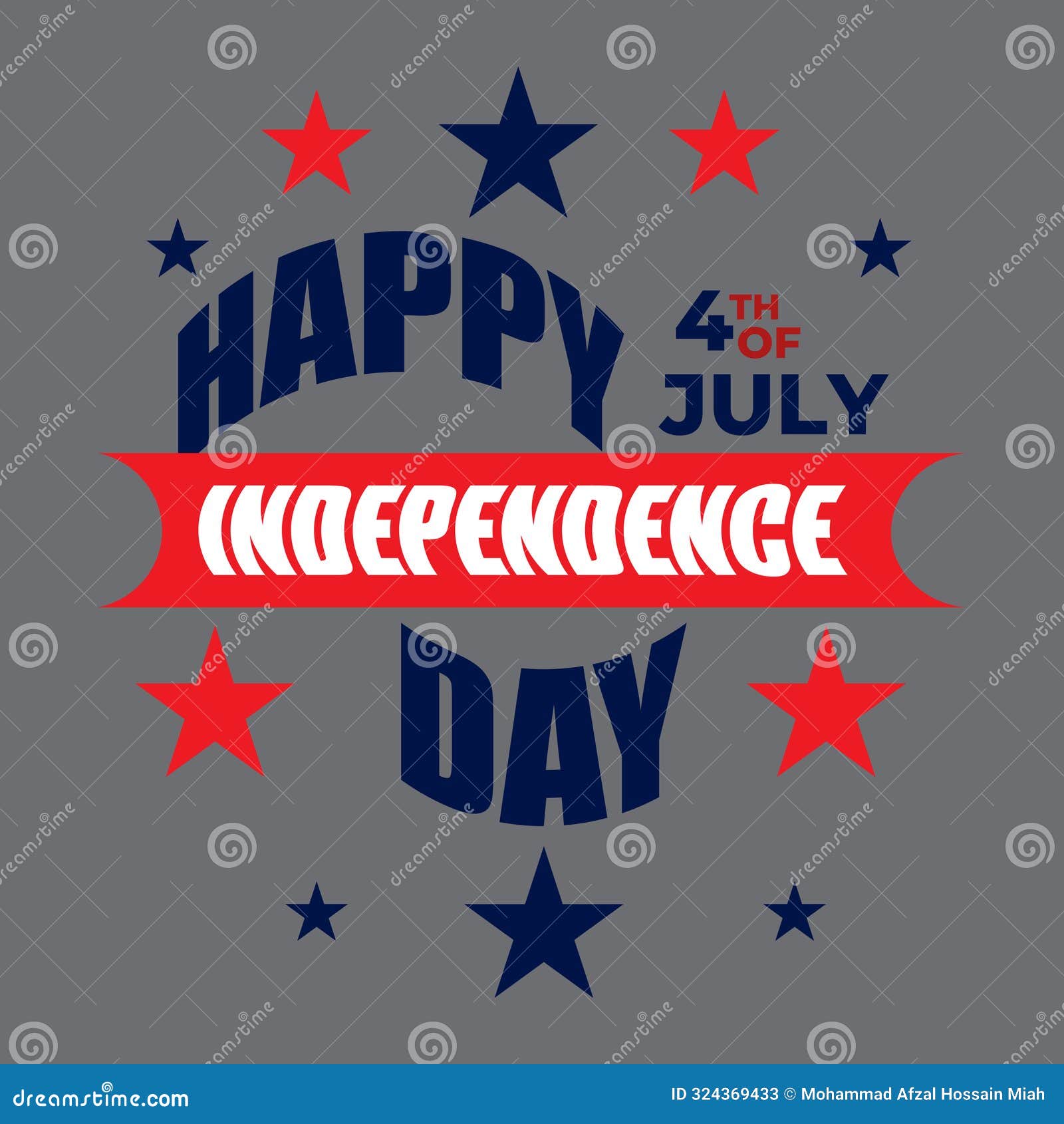 HAPPY INDEPENDENCE DAY DESIGN.DESIGN MAKE by ILLUSTRATION Stock ...