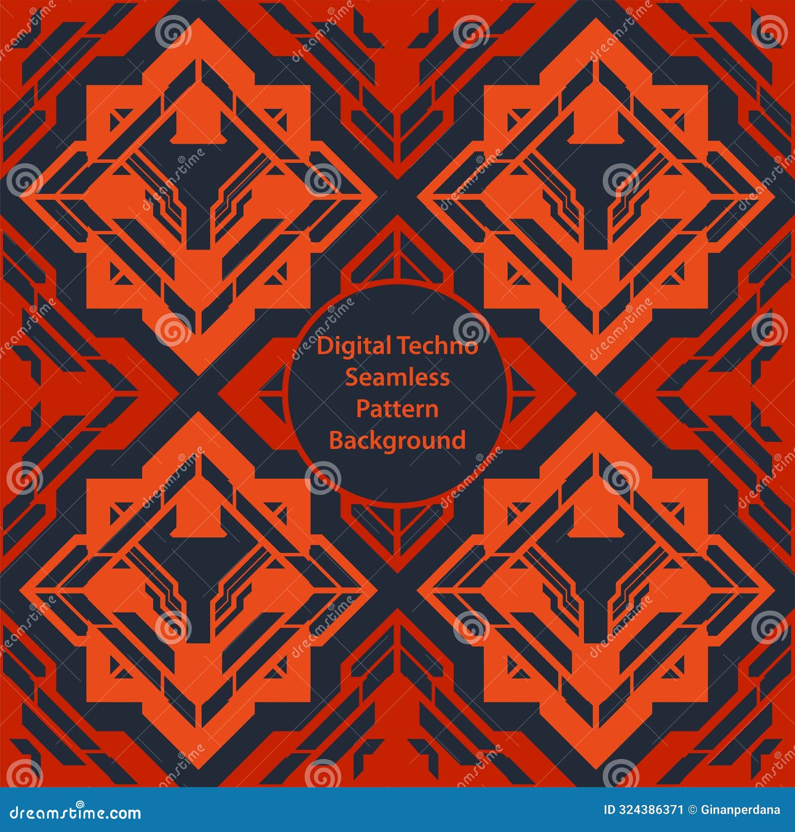 Digital Techno Swirl Circle Business Icon Cartoon Vector ...