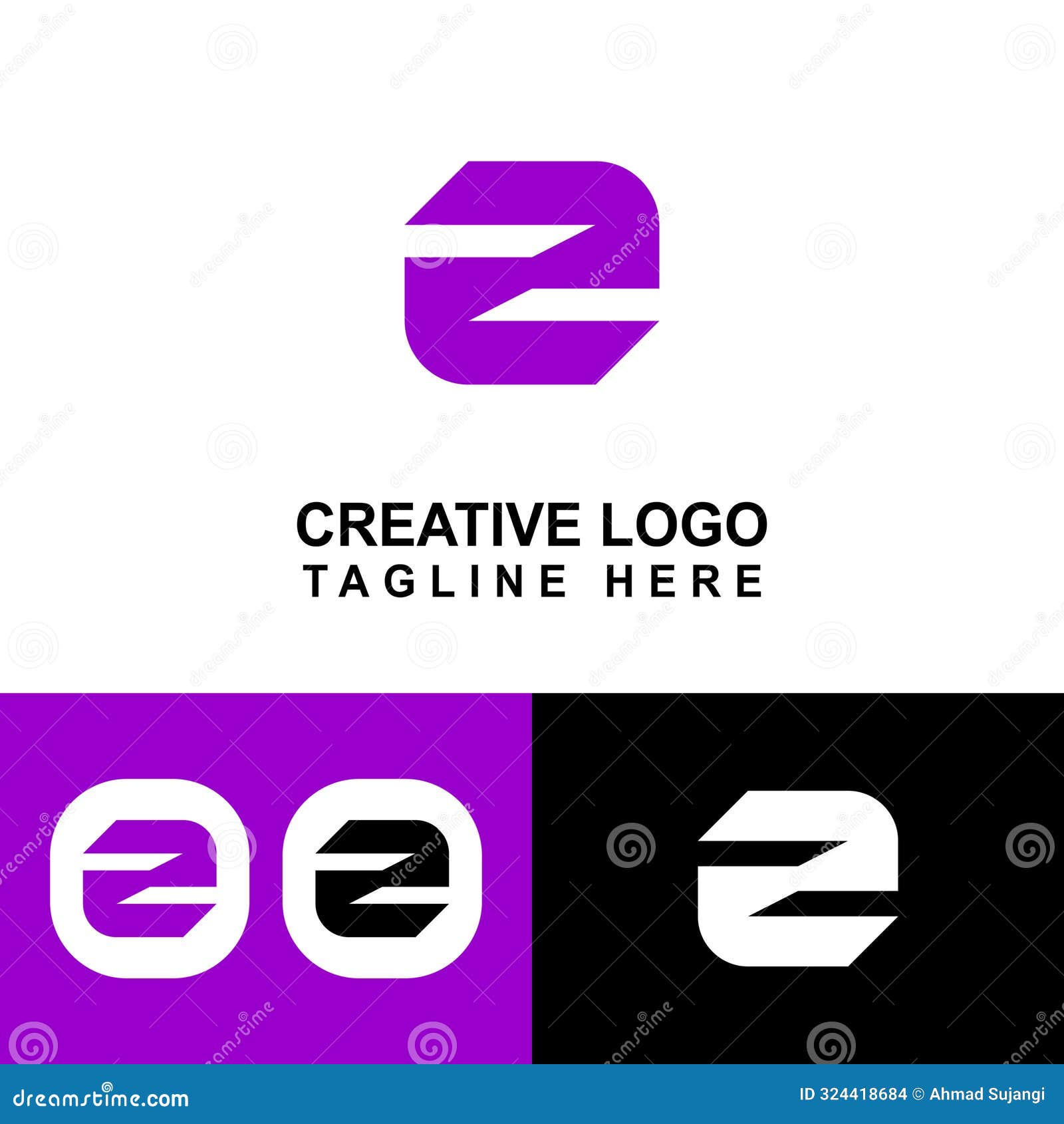 Simple Wordmark for Small Business. Letter Z Stock Vector ...