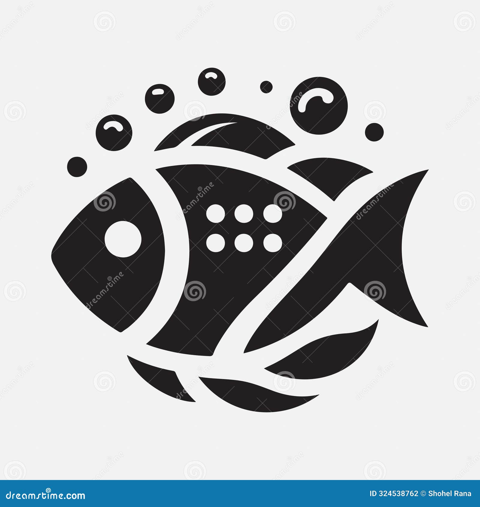 Premium Fish Silhouette Logo Design for Modern Brands Stock ...