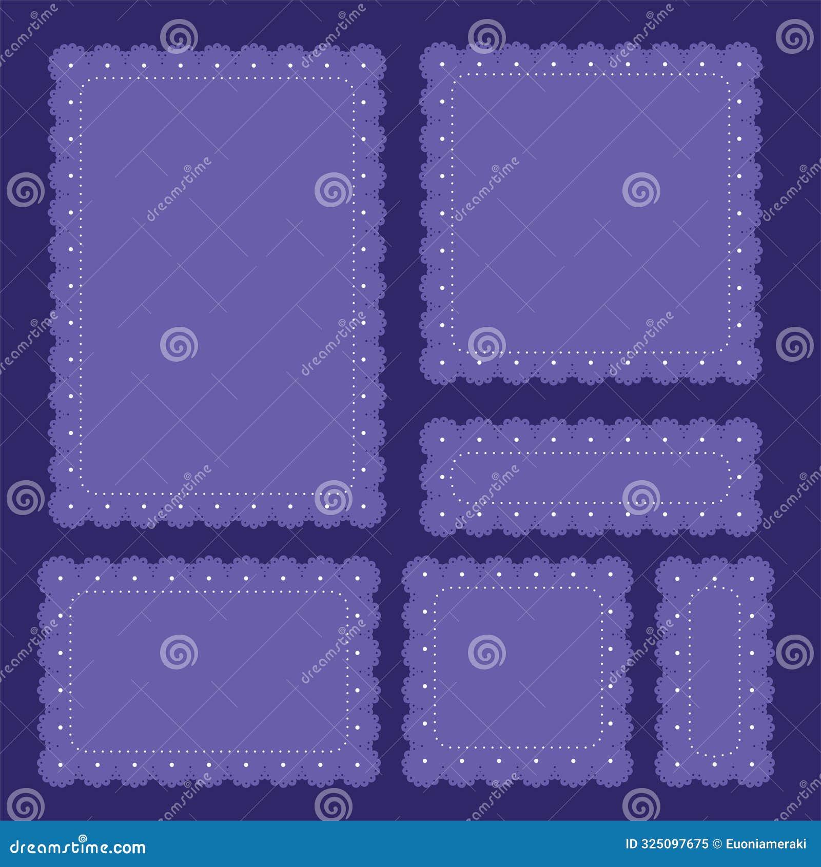 PrintSet of Paper Lace Doilies Journaling Set Items for Study School ...