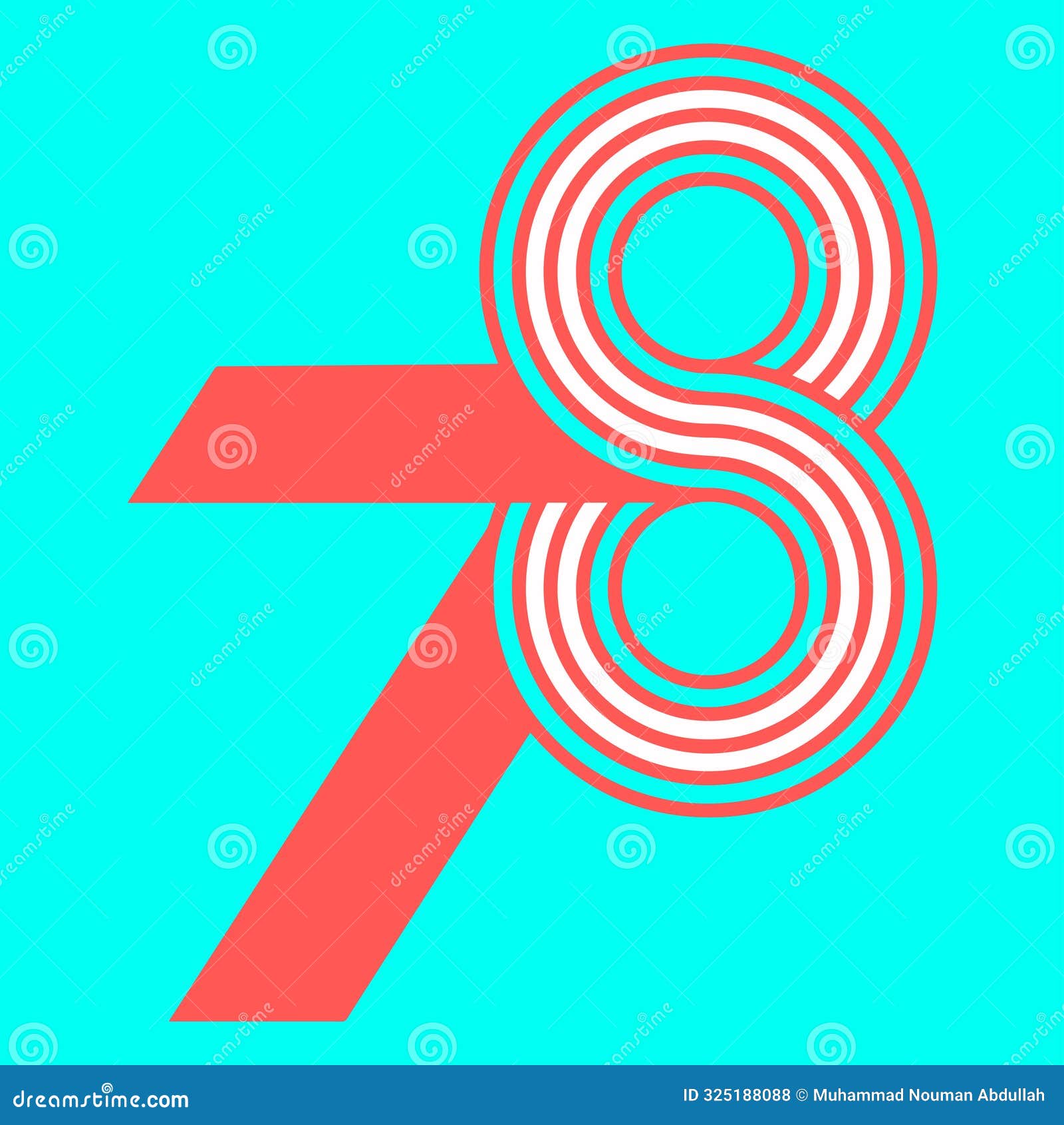 180 Number Logo Vector Illustration, 180 Years Anniversary Celebration ...