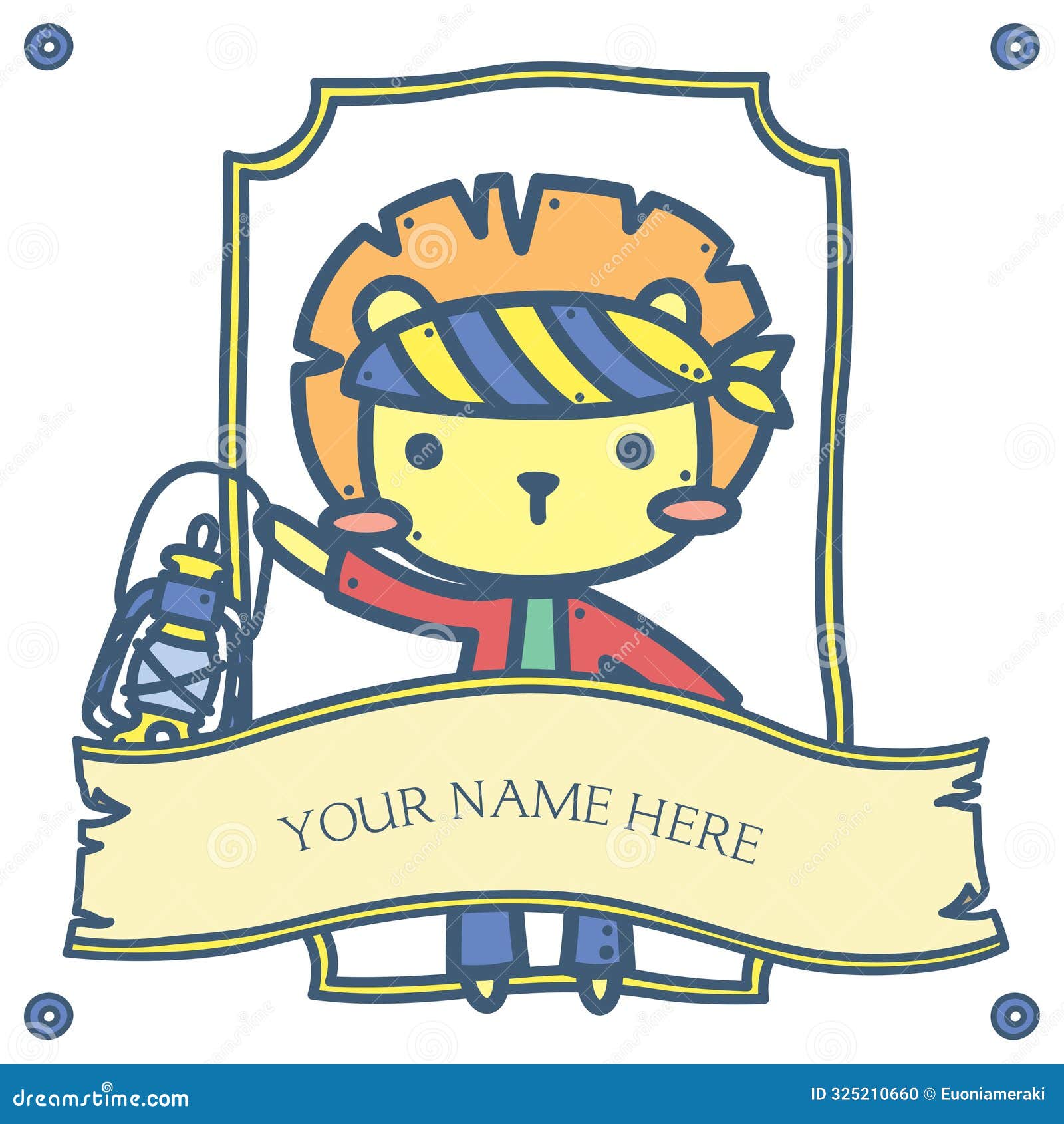 Cute Fun Pirate Ship Captain and Crew Member Personalized Character ...