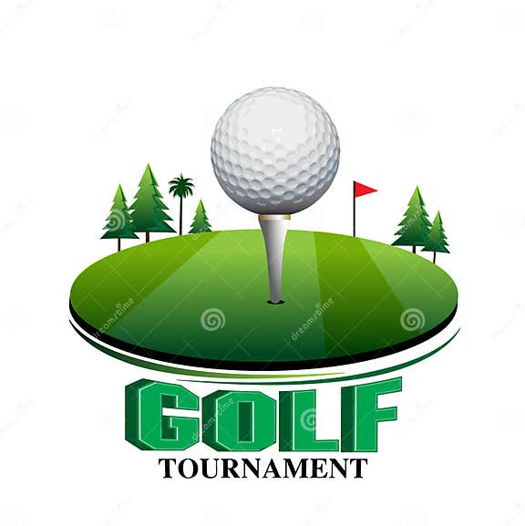 Golf course logo stock vector. Illustration of game - 325271021