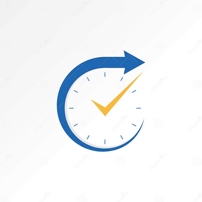 Checklist Wall Clock Watch Time Fast Swoosh Arrow. Related Date Speed ...