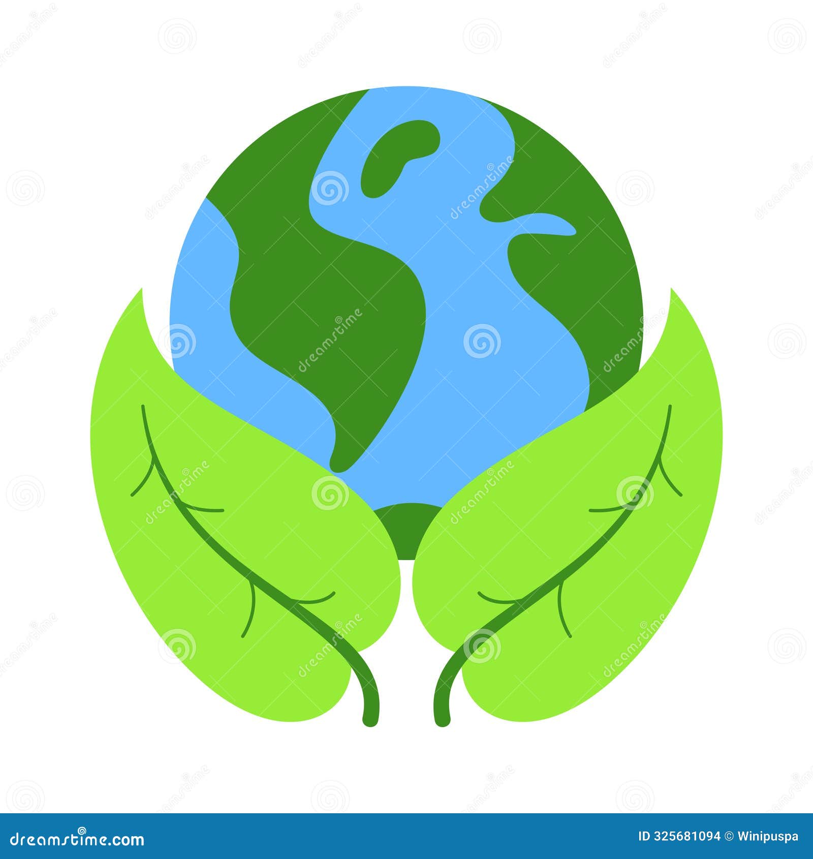 Earth Day Elements stock illustration. Illustration of love - 325681094