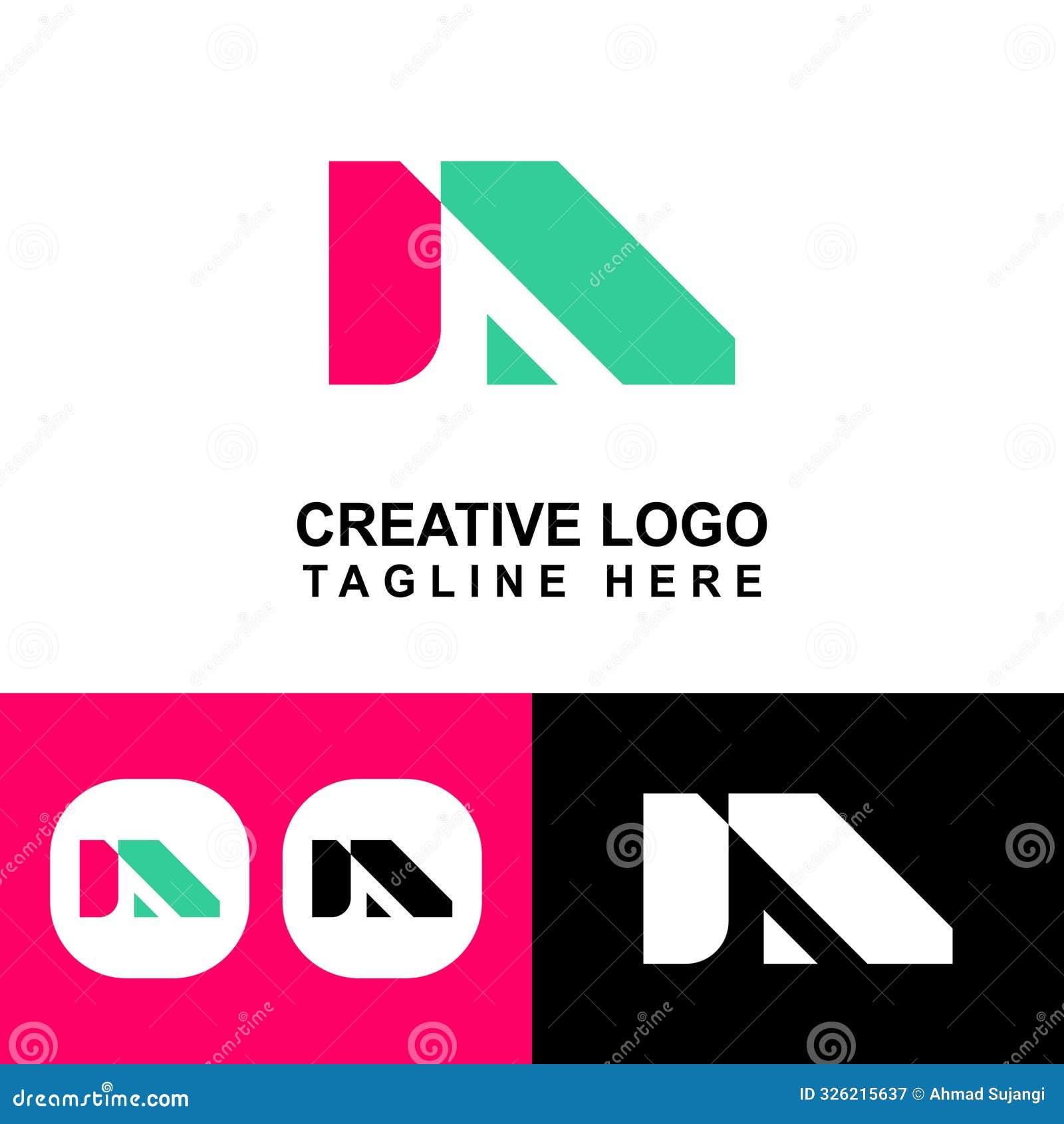 Abstract a Logo with Matching Colors. Stock Vector - Illustration of ...