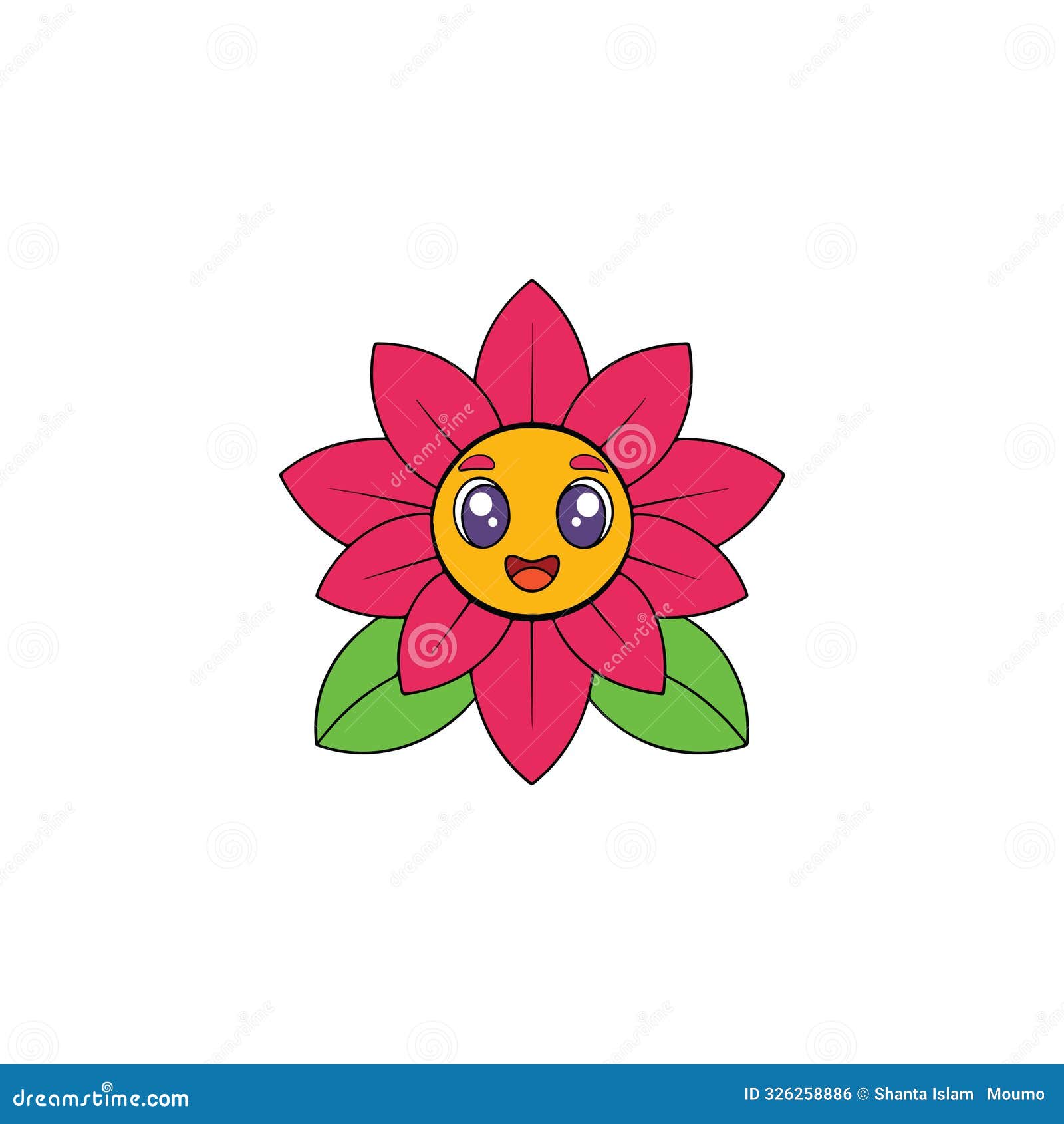 Colorful Petals Vector Flower Design Inspirations Stock Vector ...