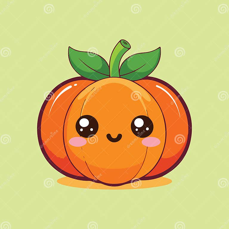 Spectrum of Squash Colorful Pumpkin Vector Illustration Stock ...