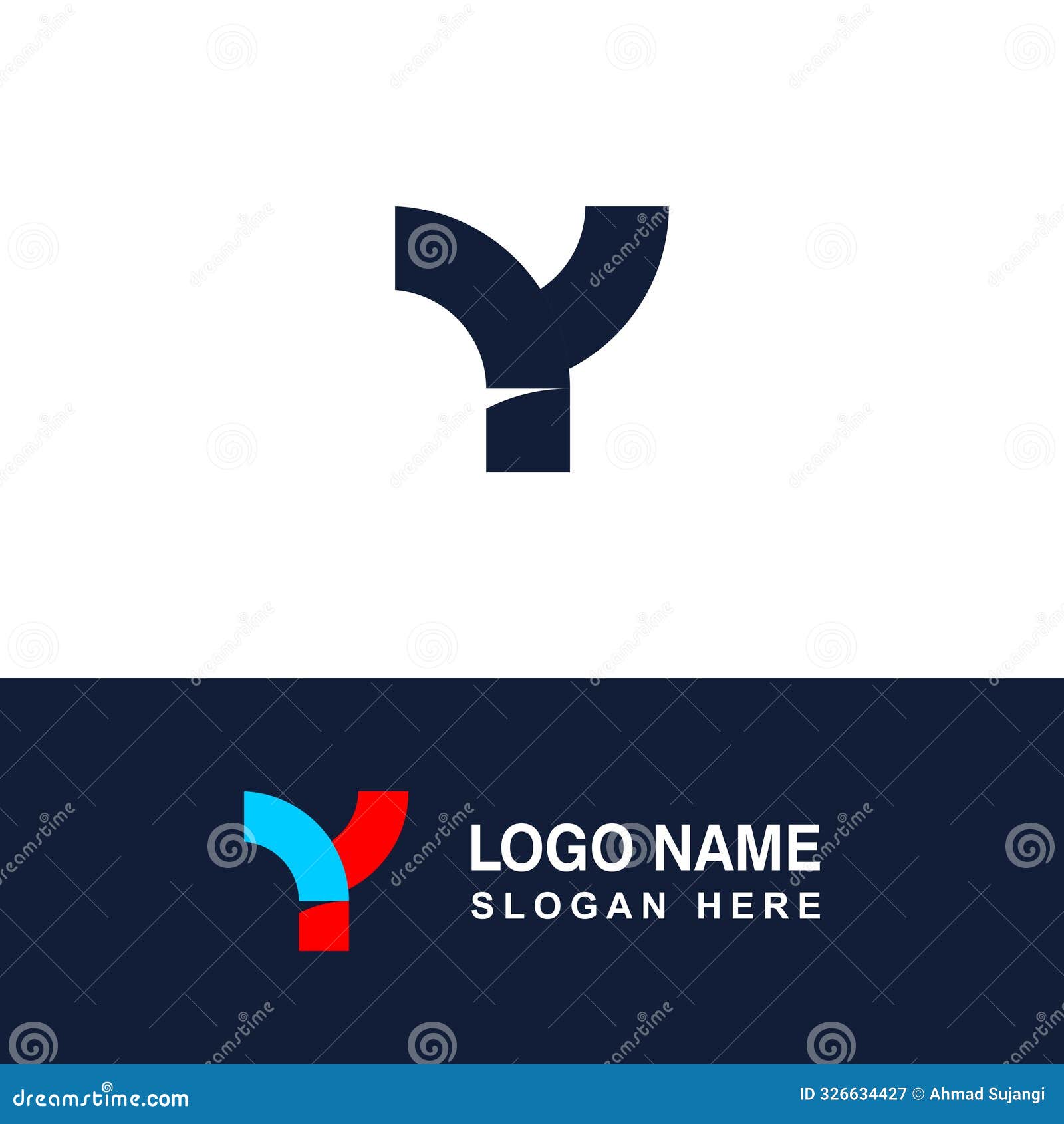 Classic Y Letter Logo for Business Sign. Stock Vector - Illustration of ...