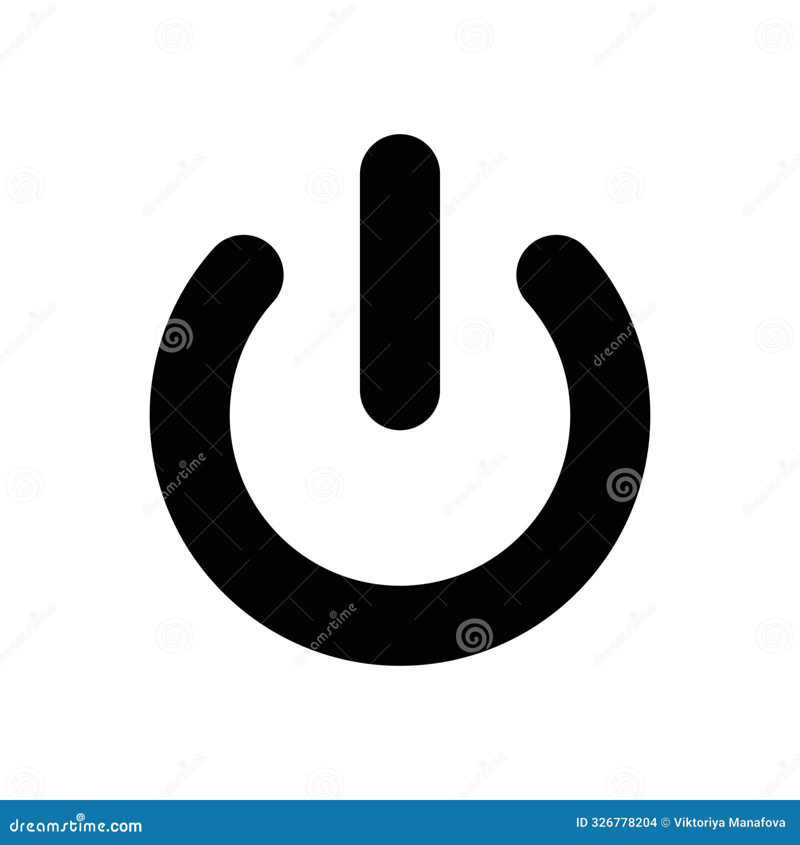 Power icon stock illustration. Illustration of isolated - 326778204