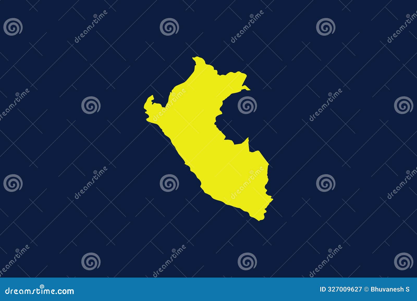 Peru Vector Map Isolated On White Background. High-Detailed Black ... Peru Vector Map Isolated On White Background. High-Detailed Black ...