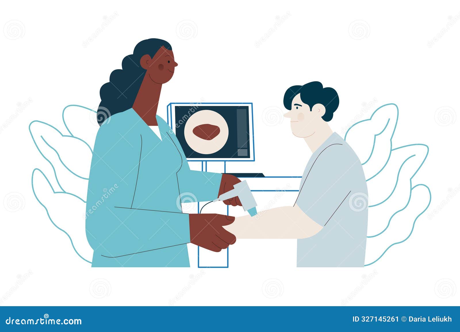 Dermatoscopy. Skin Cancer Screening. Medical Equipment. Medical ...