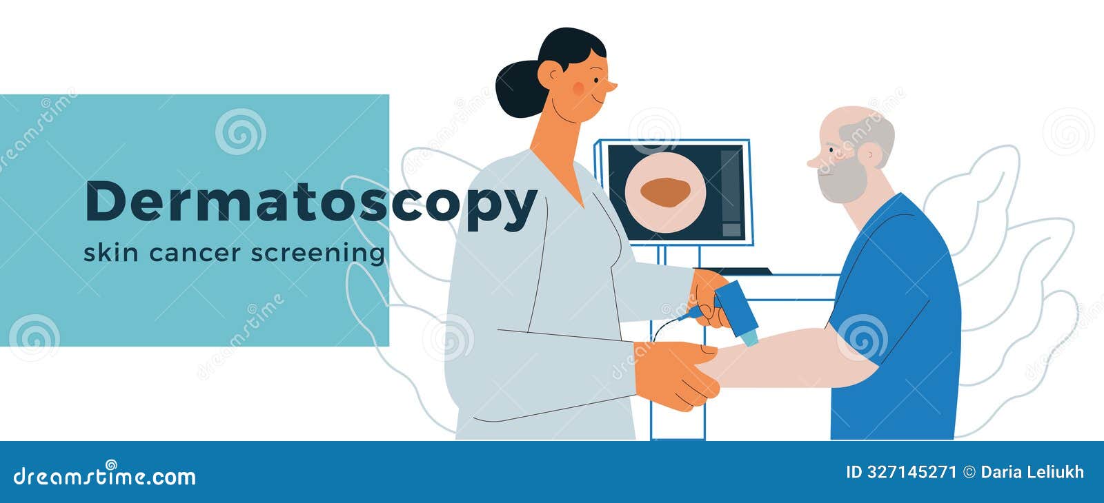 Dermatoscopy. Skin Cancer Screening. Medical Equipment. Medical ...