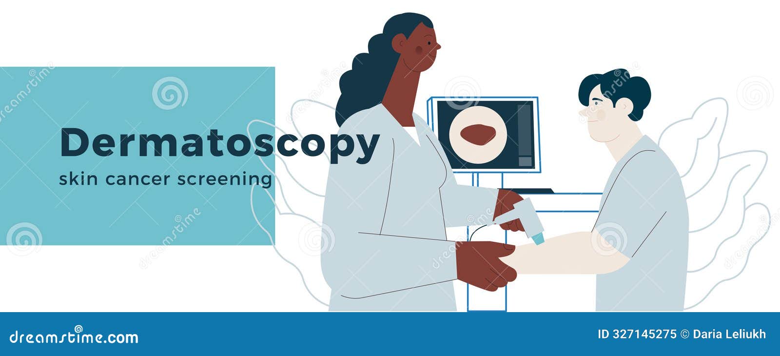 Dermatoscopy. Skin Cancer Screening. Medical Equipment. Medical ...