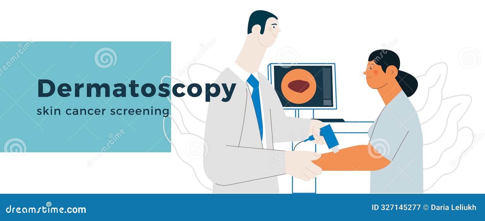 Dermatoscopy. Skin Cancer Screening. Medical Equipment. Medical ...