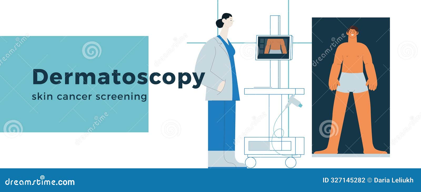 Dermatoscopy. Skin Cancer Screening. Medical Equipment. Medical ...