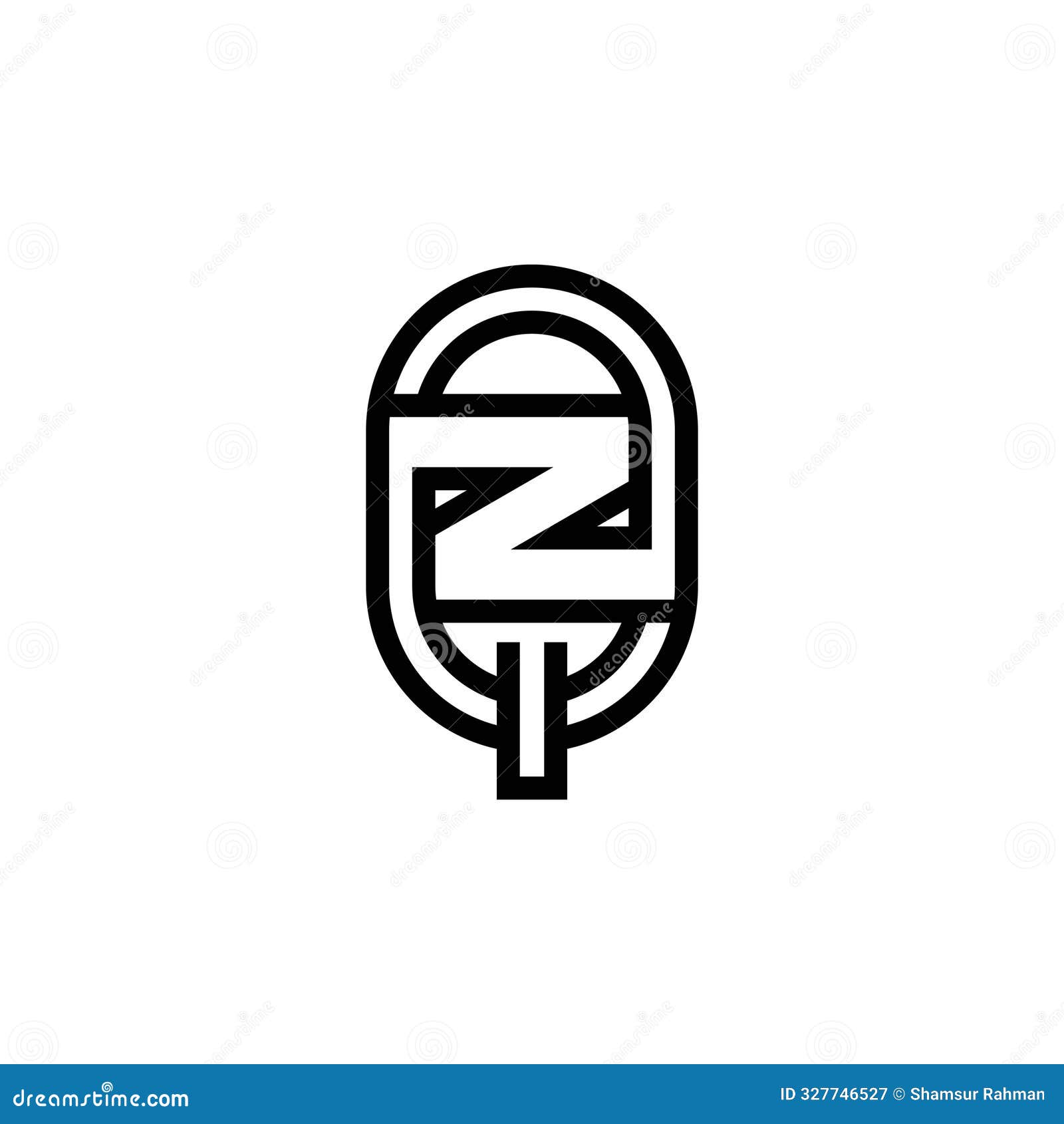 Alphabet Initials Logo ZQ, QZ, Q and Z Stock Vector - Illustration of ...