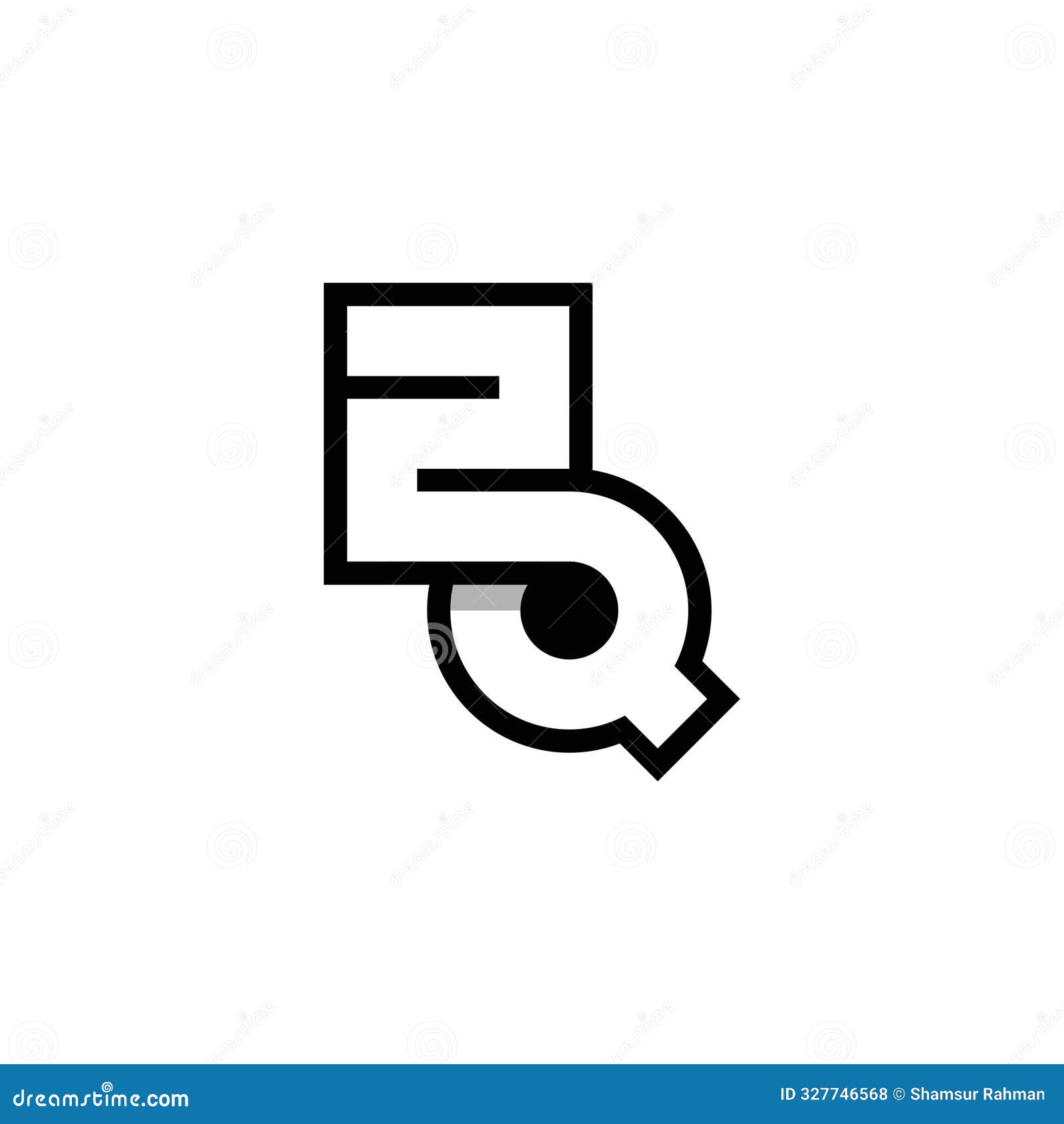 Alphabet Initials Logo ZQ, QZ, Q and Z Stock Vector - Illustration of ...