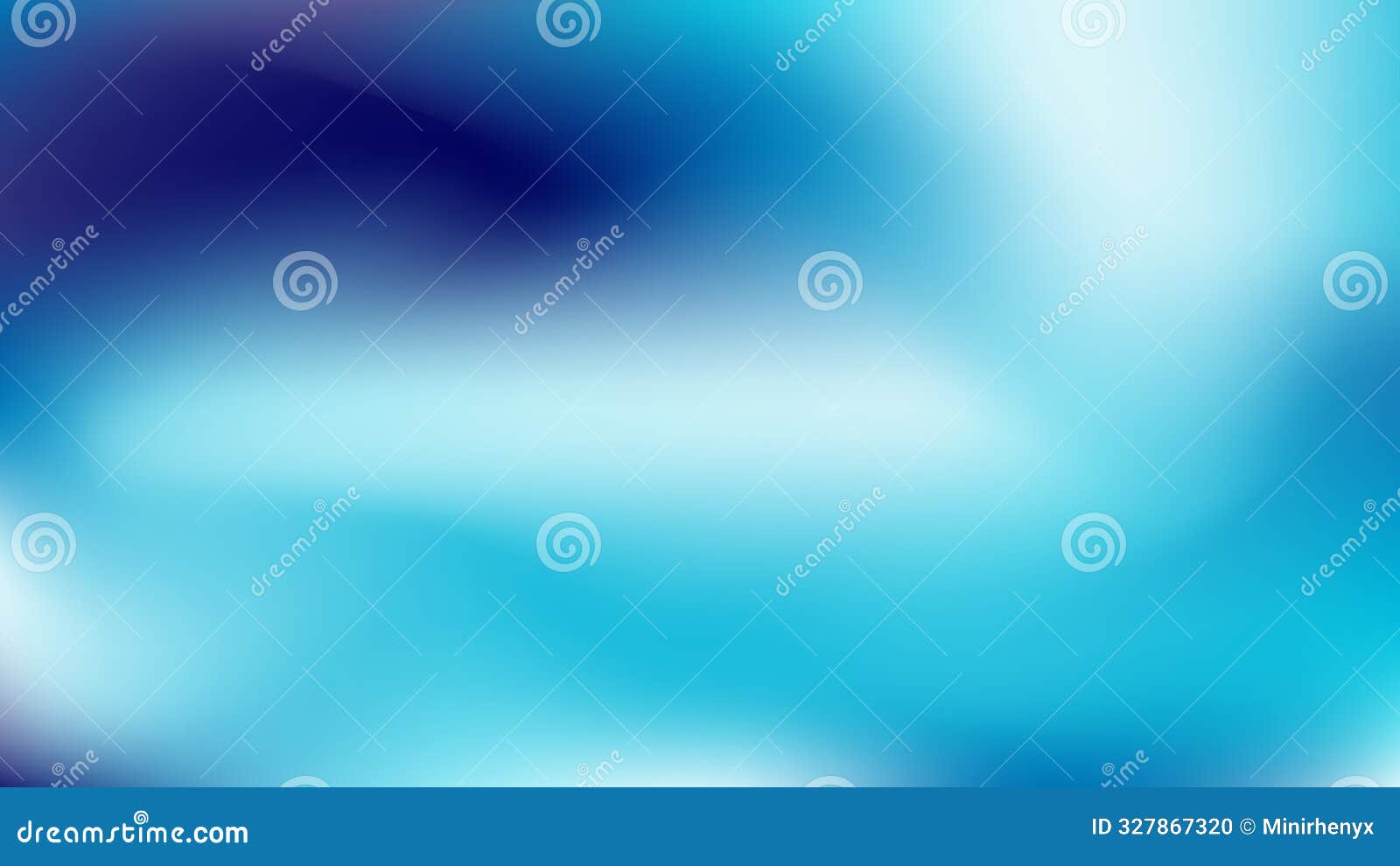 PrintBlurred Cool Blue Gradient Abstract Background 4k Resolution Stock ...