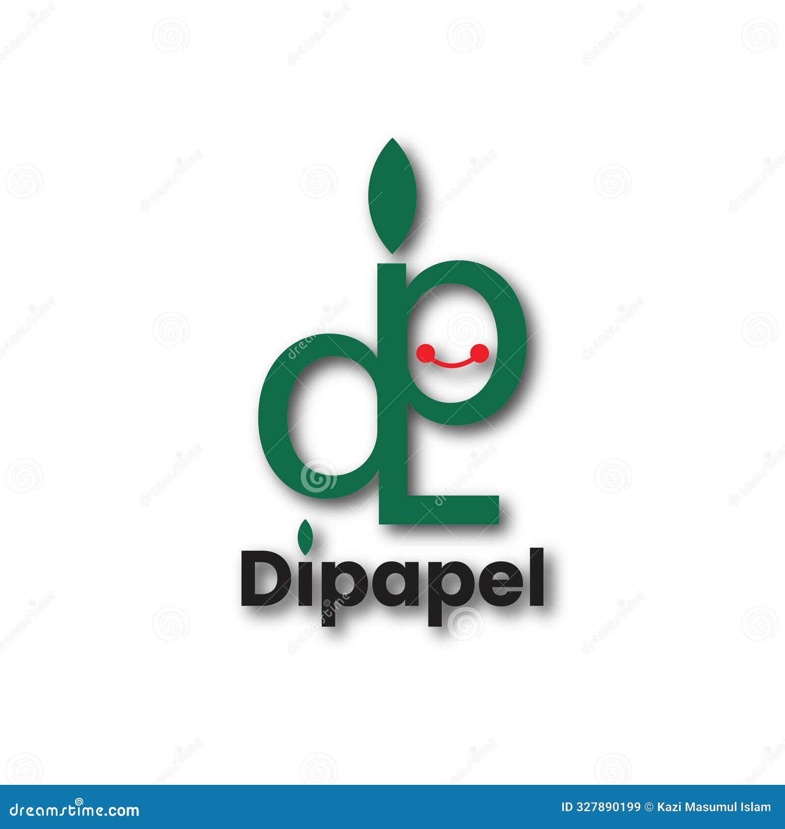 Creative Logo Design for Dipapel or DIPL by Adobe Illustrator CC ...