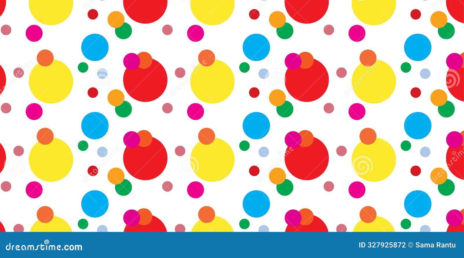 Vector Illustration Abstract Design with Colorful Bubble Patterns Stock ...