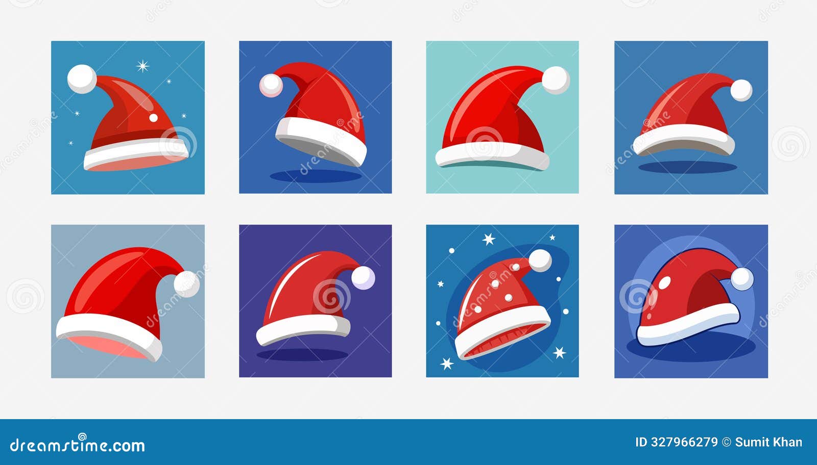 Christmas Cap - Festive Printable Graphics Design Stock Vector ...