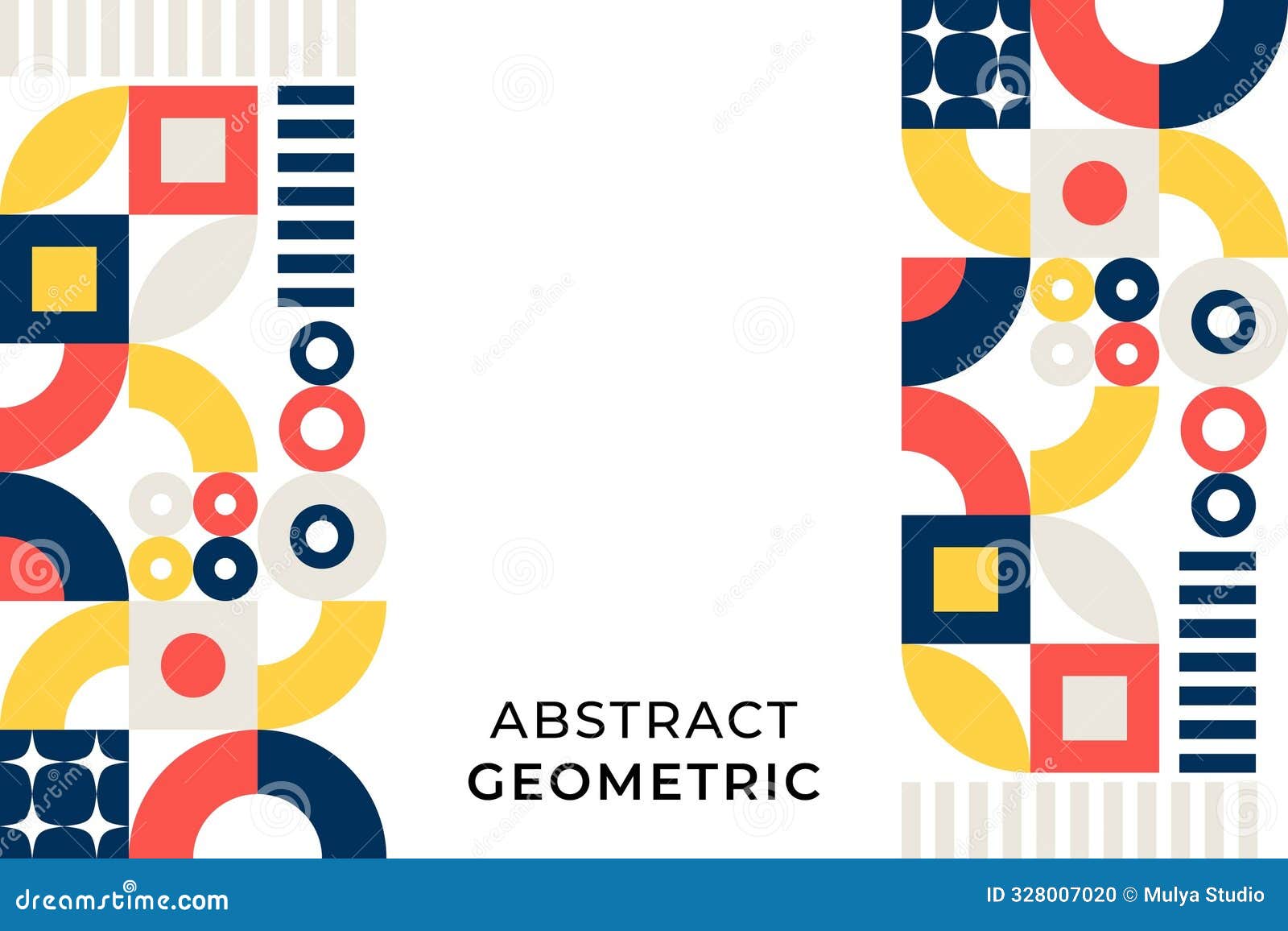 Premium Style Geometric Background Abstract Vector Stock Illustration ...