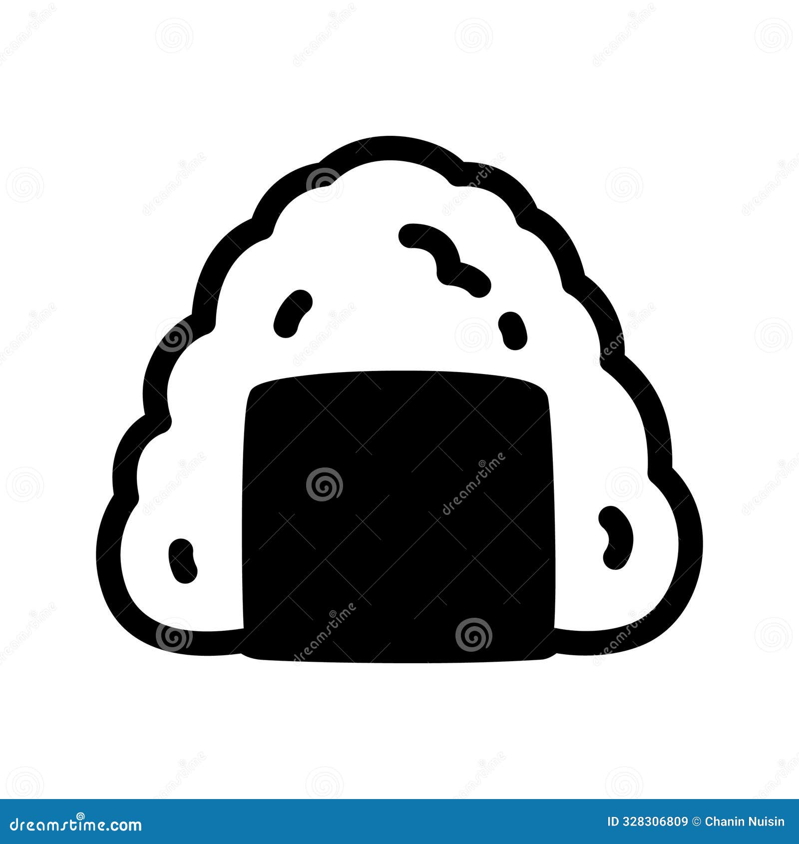 Sushi Cartoon Icons. Japan Seafood Meal, Asian Eatery Menu Sashimi And ...