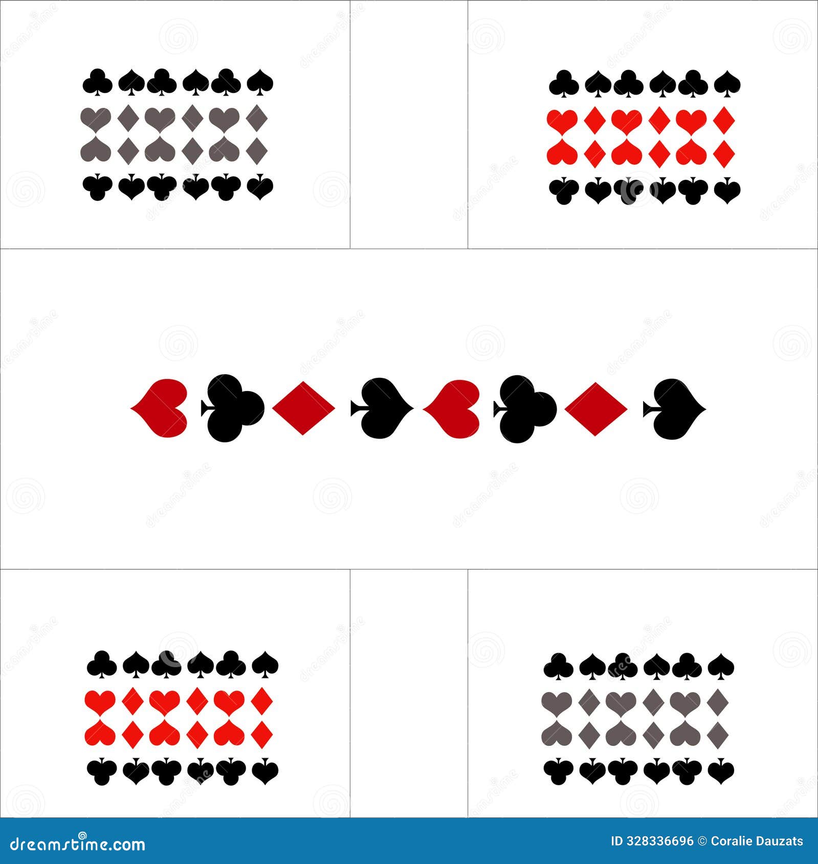 Card game board pattern stock illustration. Illustration of vector ...