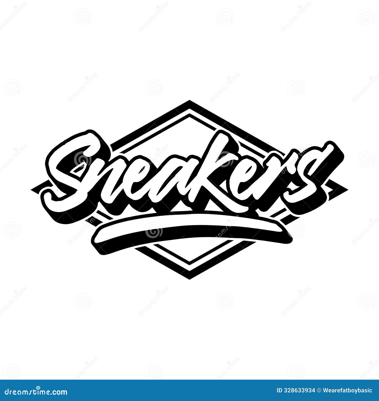 Sneakers Slogan Custom Lettering Logo Tshirt Streetwear. Sneaker Logo ...