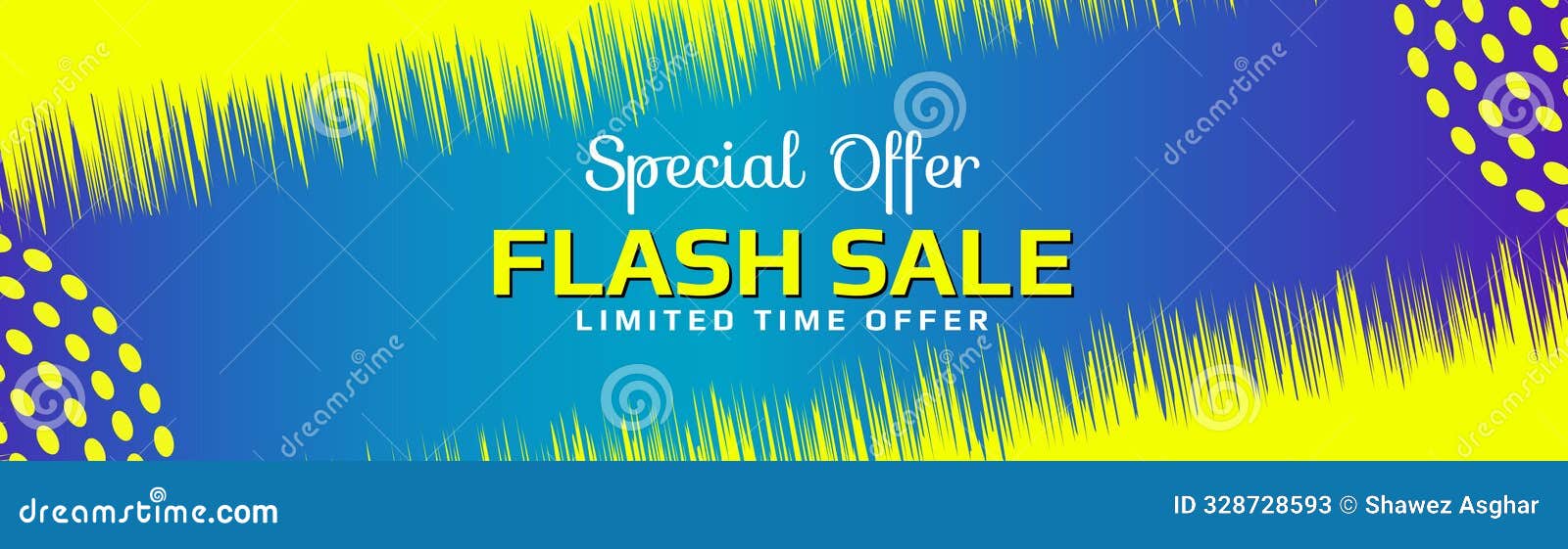 Limited Time Offer Flashs Sale Special Offer Banner Template Design for ...