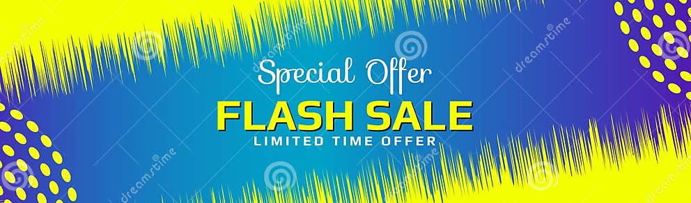 Limited Time Offer Flashs Sale Special Offer Banner Template Design for ...