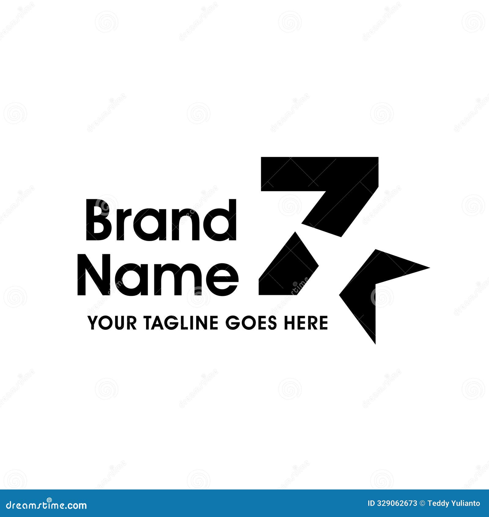 Simple and Memorable Initial Z Star Logo Stock Vector - Illustration of ...