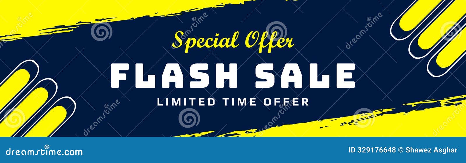 Special Offer Flash Sale Limited Time Offer Sale Banner Poster Vector ...