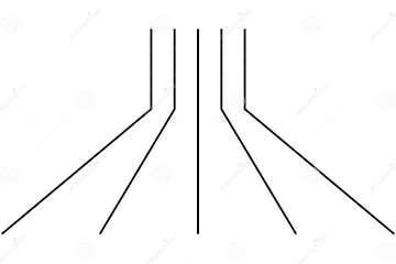 Slippery Road Sign, Abstract Wavy, Waving, Billowy and Undulating Lines ...