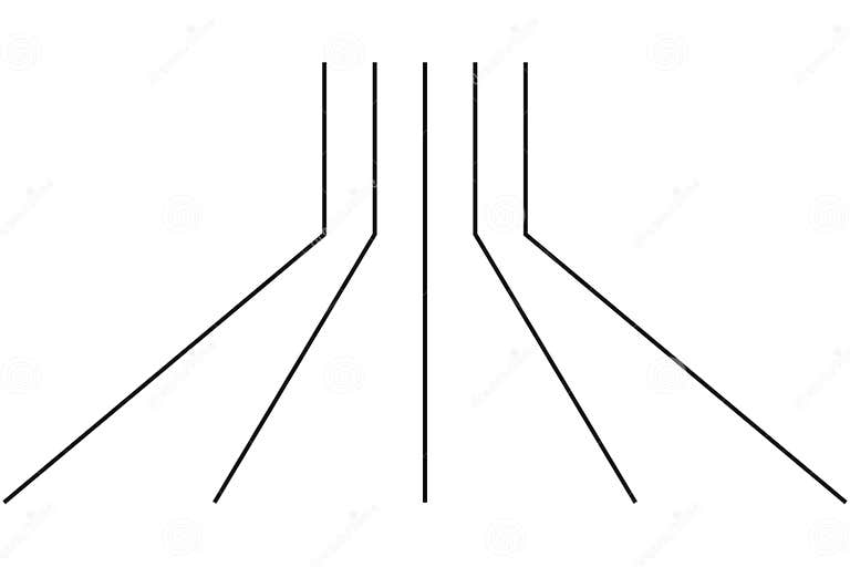 Slippery Road Sign, Abstract Wavy, Waving, Billowy and Undulating Lines ...