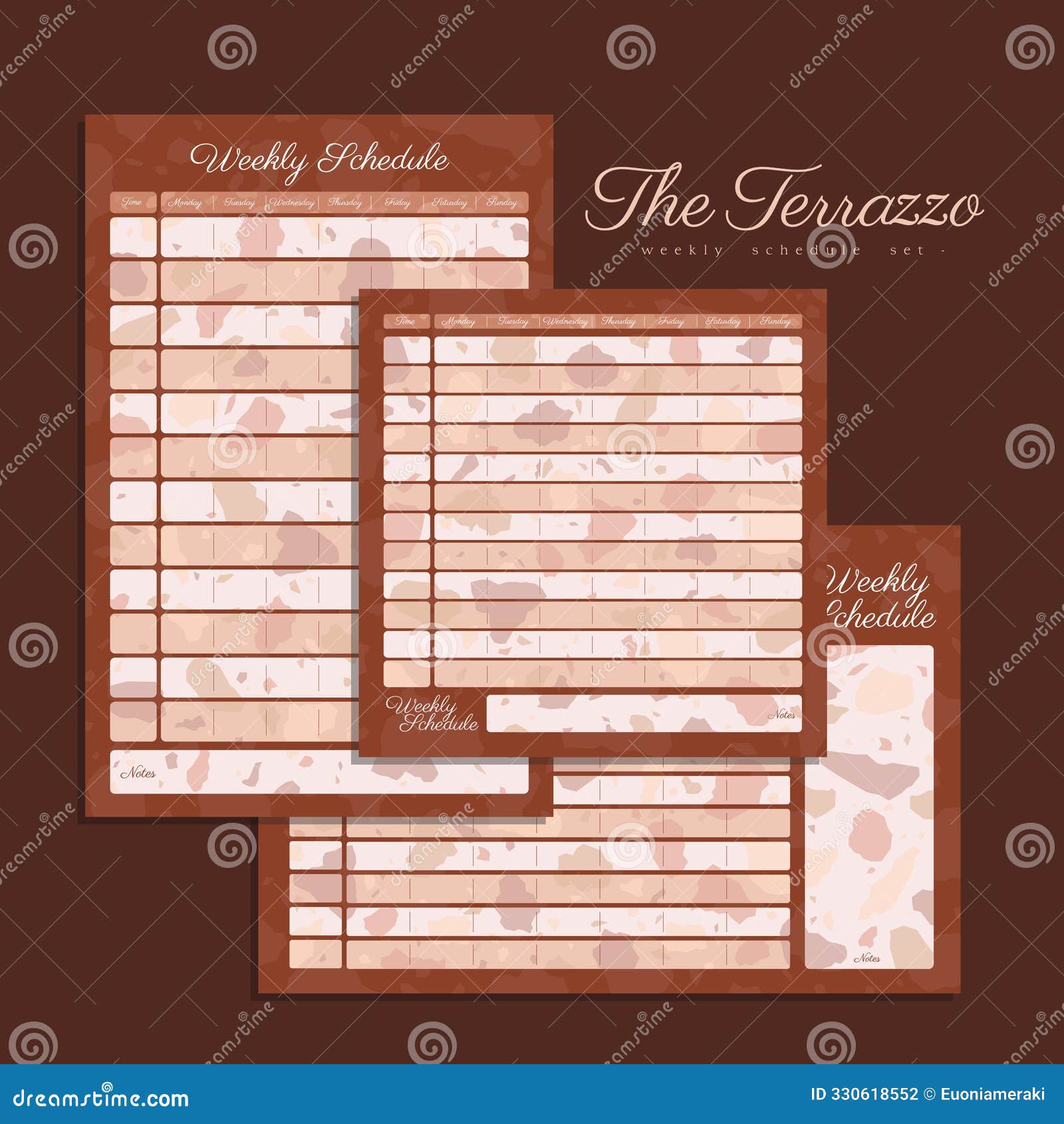 Planner Paper, To-do List Page Design. Cute Notebook, Notepad, Blank ...