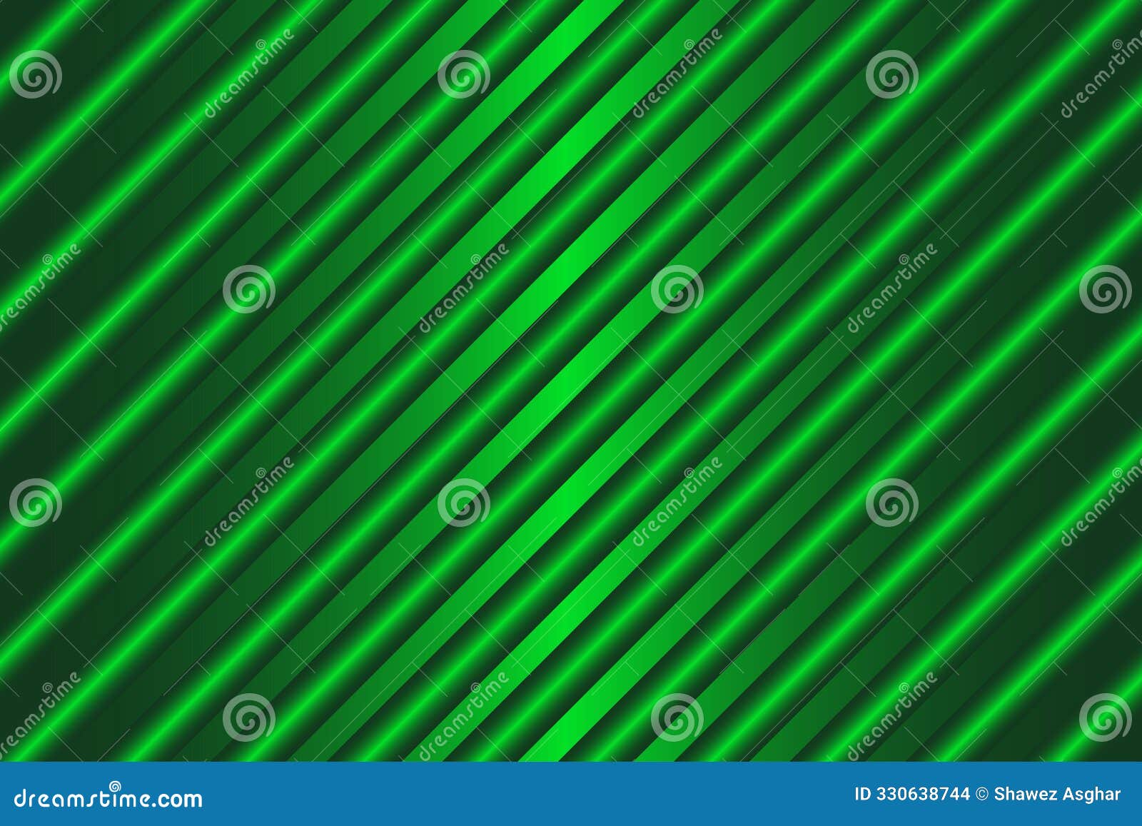 3D Shiny Green Grid Line Stripes Abstract Gradient Background Vector ...