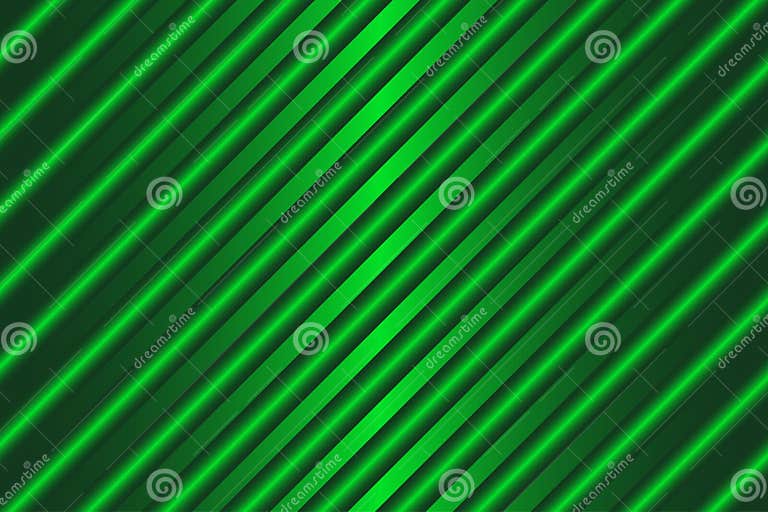 3D Shiny Green Grid Line Stripes Abstract Gradient Background Vector ...