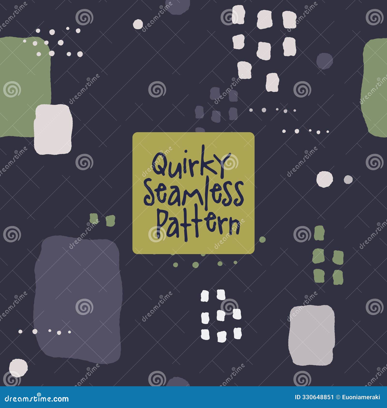 Series of Stylish Seamless Patterns in Abstract Print Motifs for ...