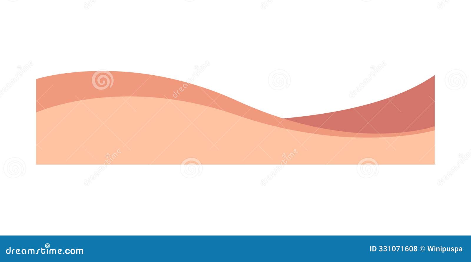 Wavy design element. stock illustration. Illustration of flyer - 331071608