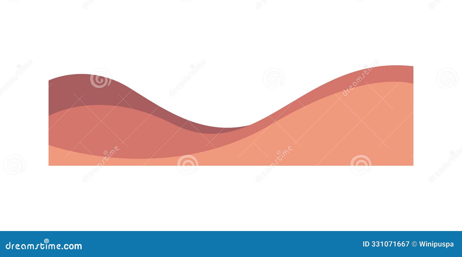 Wavy design element. stock vector. Illustration of design - 331071667