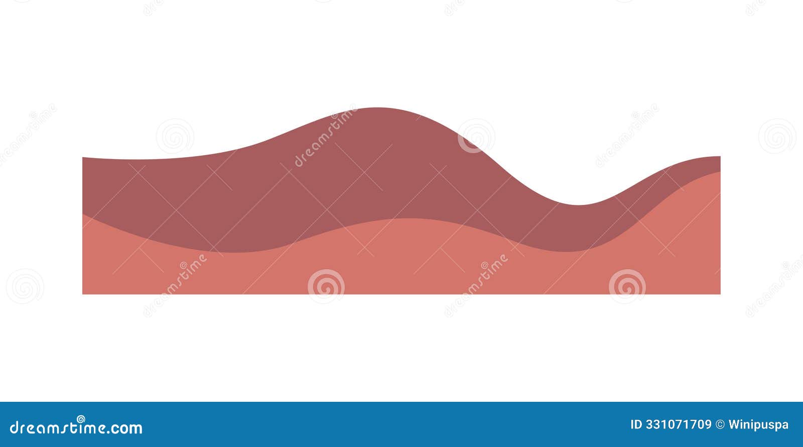 Wavy design element. stock illustration. Illustration of vector - 331071709