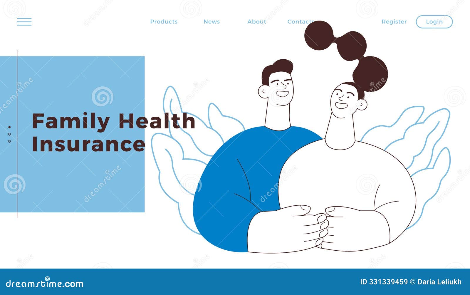 Happy Diverse Couple Embracing Each Other on Abstract Background ...