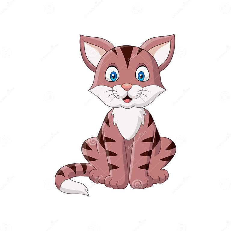Cute Baby Tiger Vector Art and Illustration 2 Stock Illustration ...